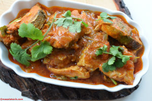 Fish Pulusu or Tangy Fish Curry - Masalakorb