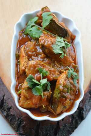 Fish Pulusu or Tangy Fish Curry - Masalakorb