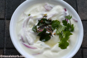 Onion Raita - Masalakorb