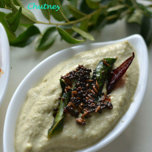 Peanut or Groundnut chutney - Masalakorb