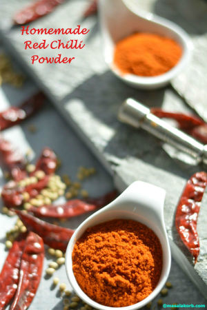 Homemade Red Chilli Powder - Masalakorb