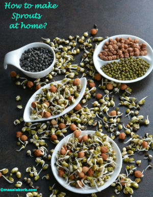 How to make Sprouts at home - Masalakorb