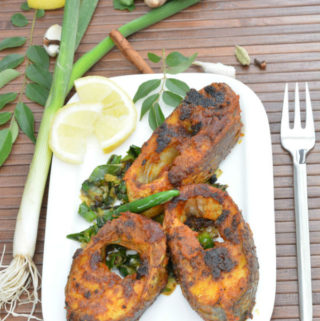 Spicy South Indian Style Fish Fry - Masalakorb