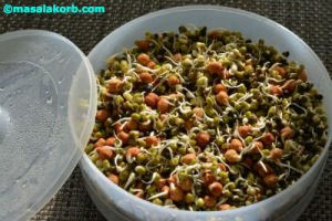 How to make Sprouts at home - Masalakorb