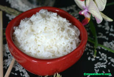 How to Cook Perfect Plain Rice - Masalakorb