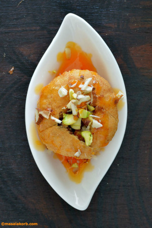 Dry Fruit Kachori-Rajasthani Mawa Kachori - Masalakorb