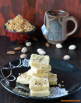 Kalakand Milk Burfi Recipe / Milk Cake Burfi - Masalakorb