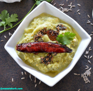 Dosakaya Pachadi Recipe / Cucumber Chutney - Masalakorb