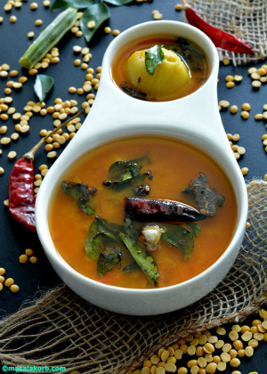 Pappu Charu Andhra Style | Andhra Sambar Recipe - Masalakorb