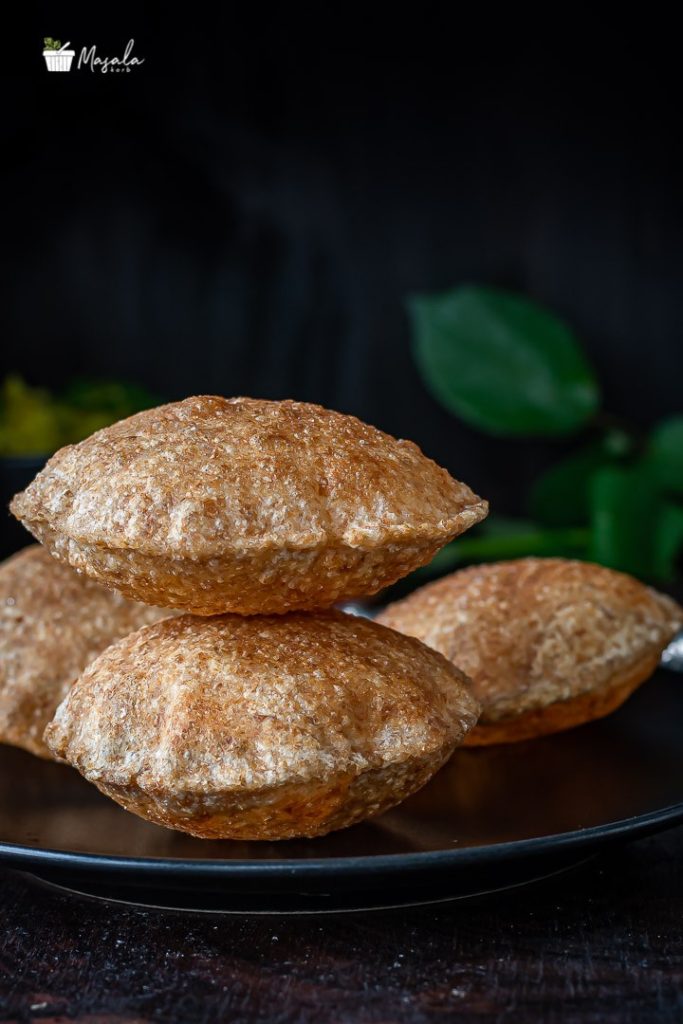 How to make Puffy Poori | Indian Puri Recipe - Masalakorb