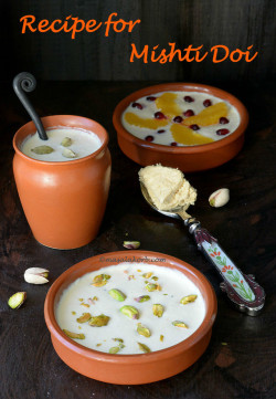 Recipe for Mishti Doi | Bengali Sweet Yoghurt - Masalakorb