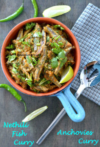 Nethili Fish Curry | Anchovies Curry - Masalakorb