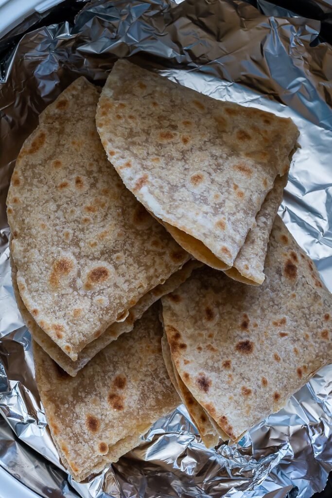 Gujarati Pad Wali Roti | Layered Chapati Recipe - Masalakorb