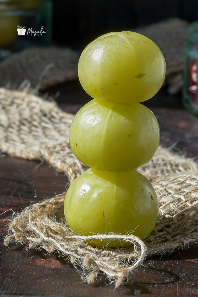 Usirikaya Pachadi Recipe | Amla Pickle Andhra Style - Masalakorb