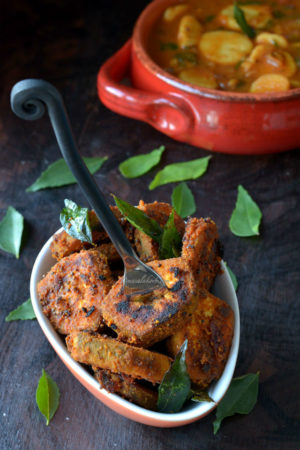 Vazhakkai Varuval Recipe | Raw Banana Fry Recipe - Masalakorb