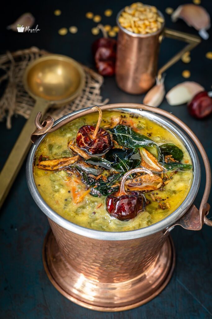 Palakura Pappu Andhra Style | Easy Spinach Dal | Palak dal - Masalakorb