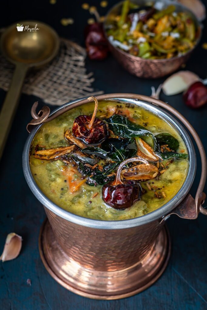 Palakura Pappu Andhra Style | Easy Spinach Dal | Palak dal - Masalakorb