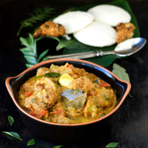 Chettinad Vada Curry Recipe | How to make Vada Curry (Vadakari Recipe ...