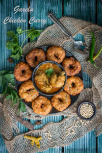 Garelu Chicken Curry | Minapa Garelu Andhra Kodi Pulusu - Masalakorb