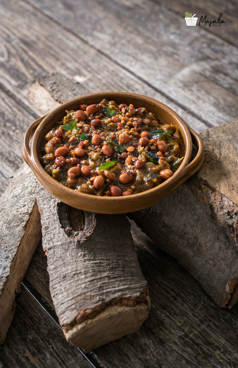 Pulihora Pulusu Recipe | How to make Tamarind Rice Paste - Masalakorb