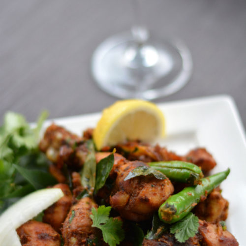 South Indian Spicy Chicken Fry | Chicken Fry Village Style - Masalakorb