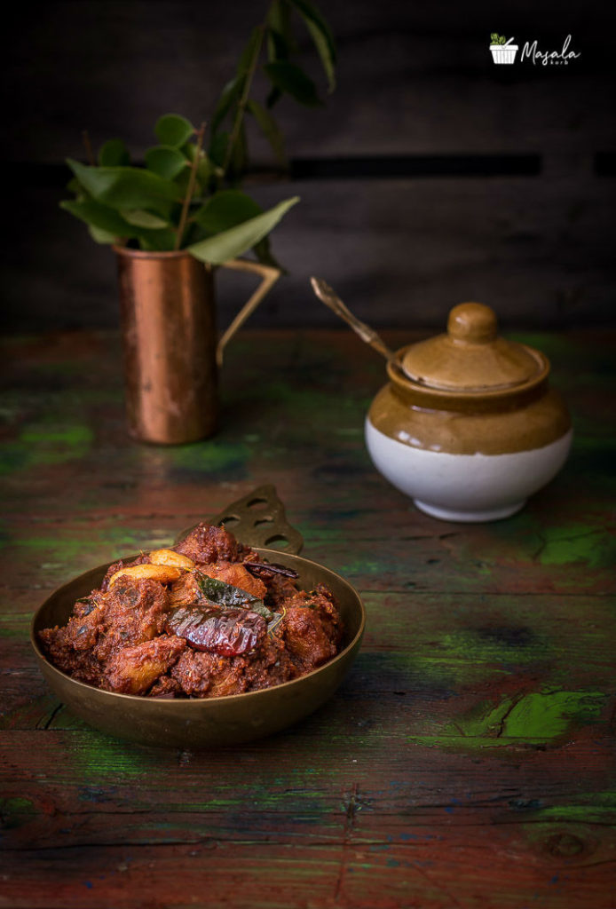 Chicken Pickle Andhra Style | Chicken Avakaya, Kodi Pachadi -Masalakorb