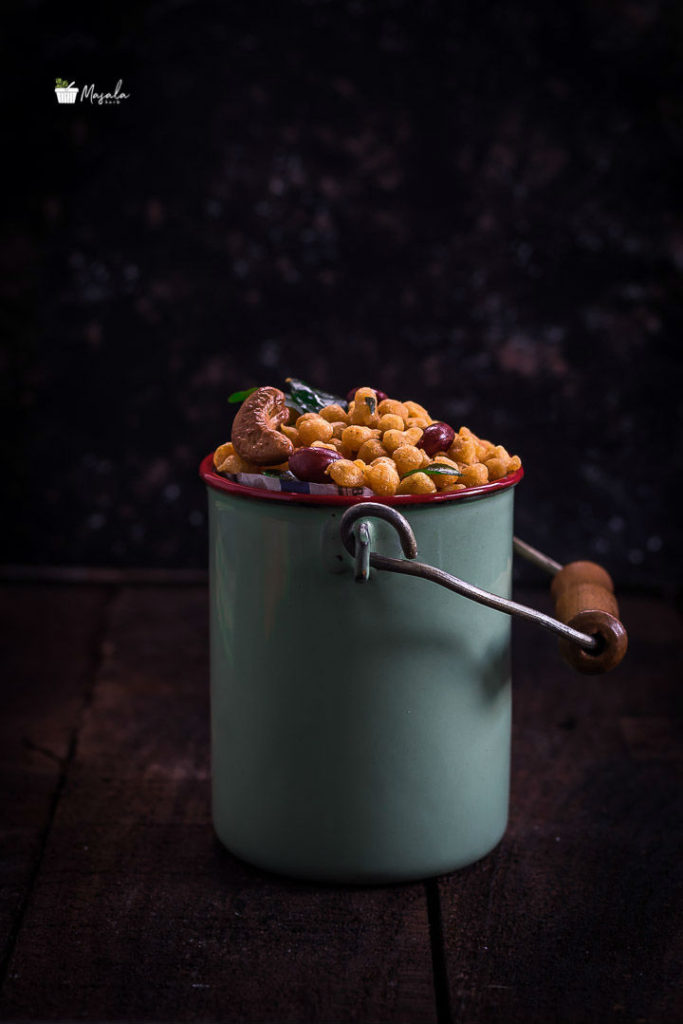 Kara Boondi Mixture - Masala Boondi | Spicy Boondi Recipe - Masalakorb