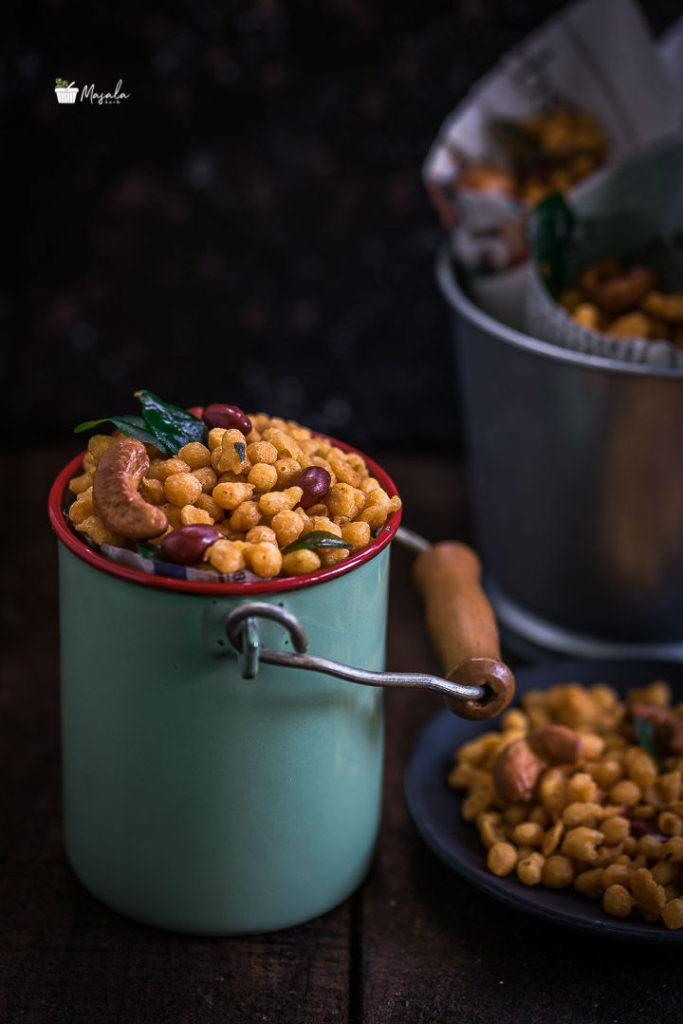 Kara Boondi Mixture - Masala Boondi | Spicy Boondi Recipe - Masalakorb