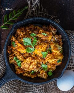 Egg Bhurji Masala - Egg Porutu| Scrambled Eggs Indian Style- Masalakorb
