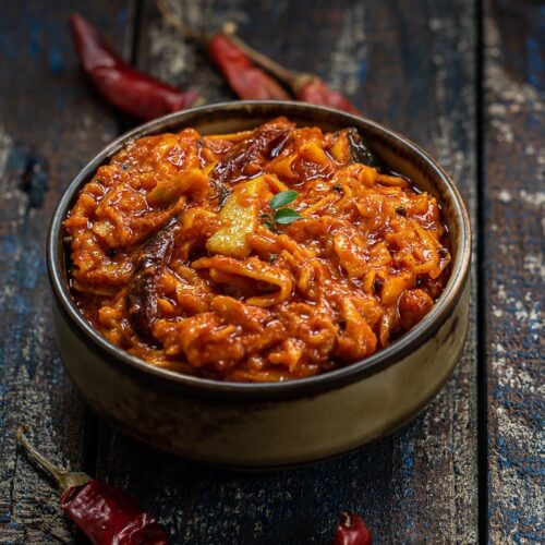 Instant Grated Mango Pickle | Mango Thokku Recipe Andhra - Masalakorb