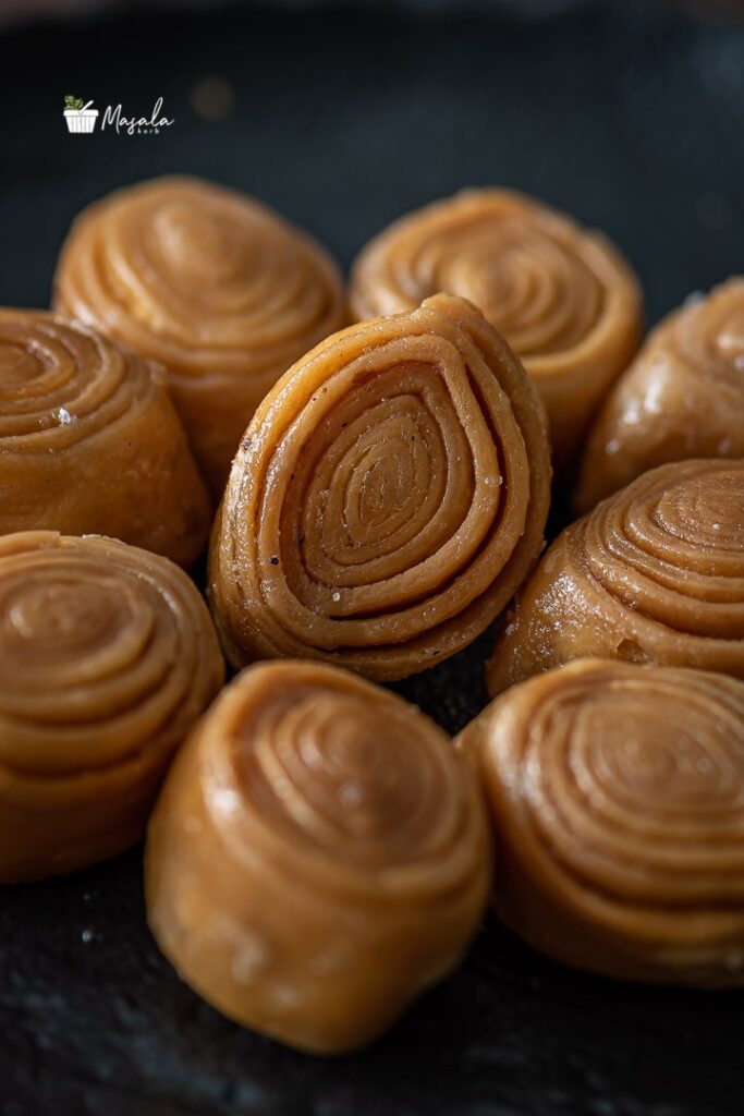 Madatha Kaja Recipe - Khaja Sweet | Crispy Khaja Recipe - Masalakorb