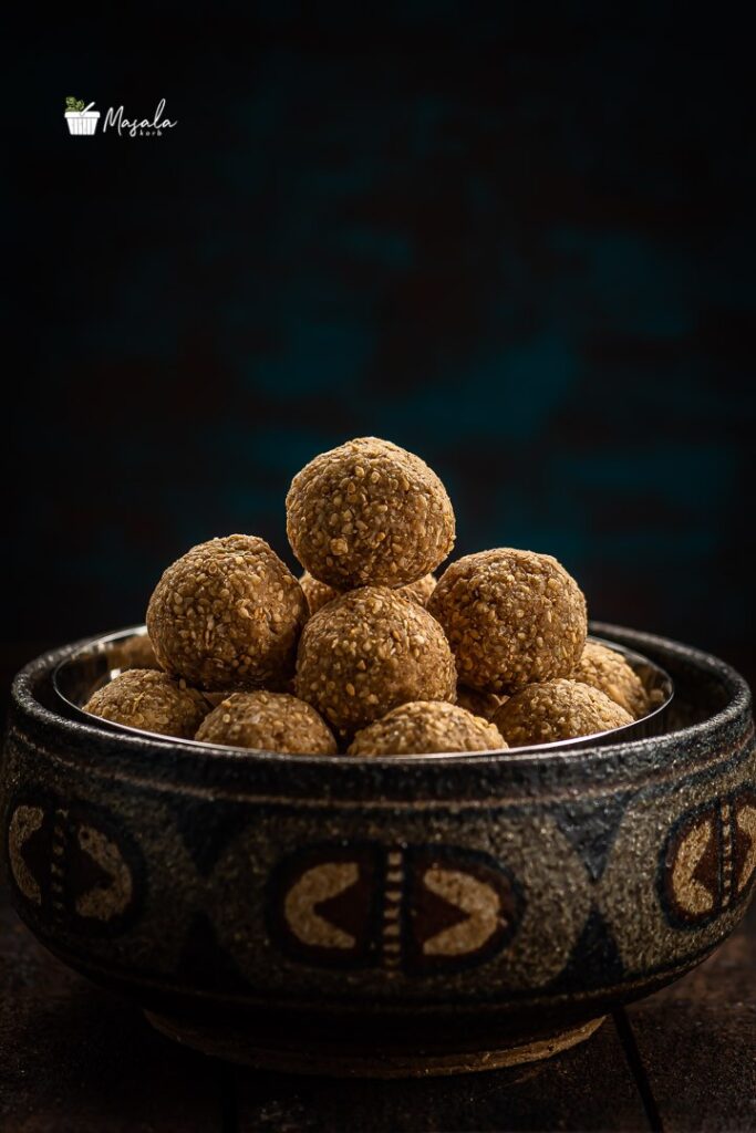 Sesame Laddu Recipe - Nuvvula Undalu | Til Gud Ladoo - Masalakorb