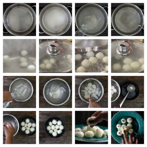 Easy Rasgulla Recipe Bengali | Chena Rasgulla | Rosogolla - Masalakorb