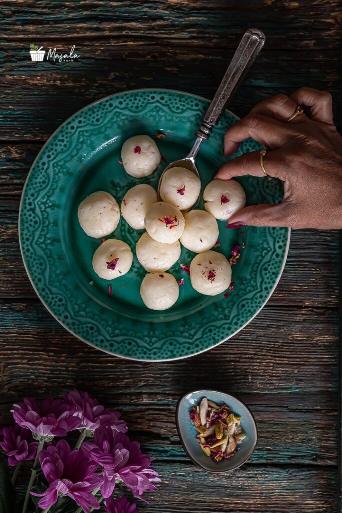 Easy Rasgulla Recipe Bengali | Chena Rasgulla | Rosogolla - Masalakorb