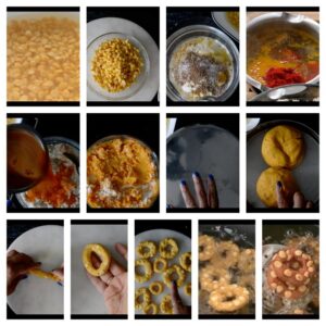 Chegodilu Recipe - Ring Murukku | Pappu Cheodilu (Chakodi) - Taste of ...