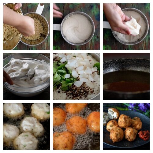 Ulundu Bonda Recipe (Vadai) | Urad Dal Bonda Vada Recipe - Masalakorb